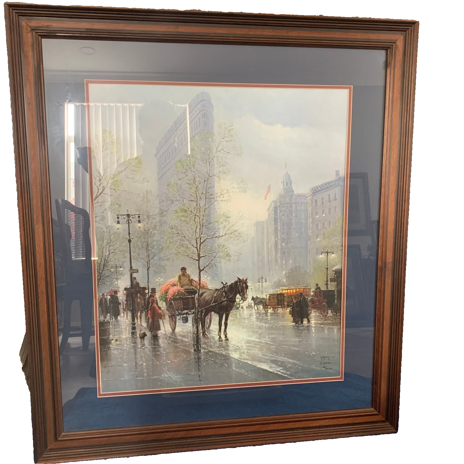 SPRINGTIME NEW YORK ARIST PROOF 122/250 BY G HARVEY | eBay