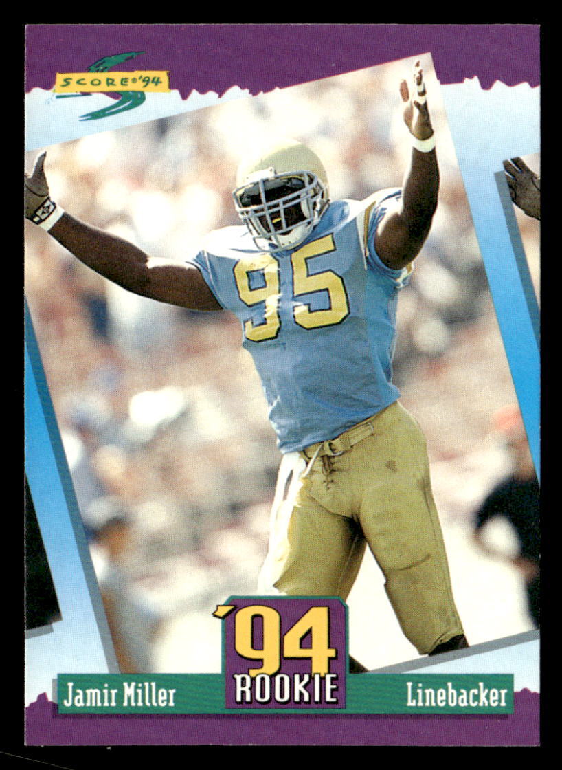 Jamir Miller 1994 Score Rookie Card #291 Arizona Cardinals | eBay