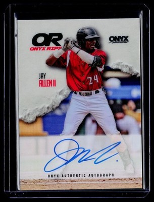 2025 Onyx Rips #RAB-JAAL Jay Allen II Auto | eBay