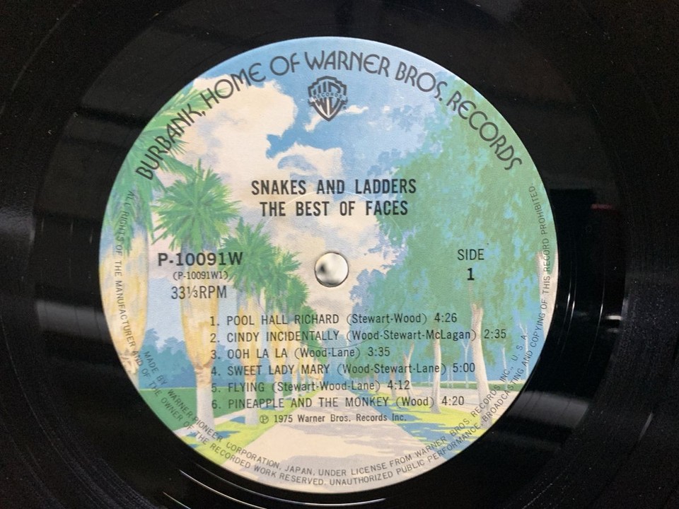 Faces Snakes And Ladders / The Best Of Faces Japan LP [45526ER] | eBay