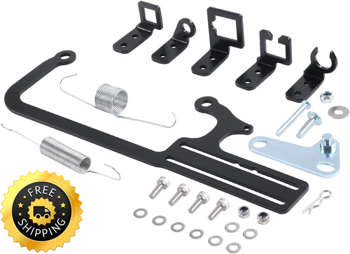 Carburetor Throttle Bracket Cable Mount Kit fit Holley Carb Sniper EFI Edelbrock | eBay