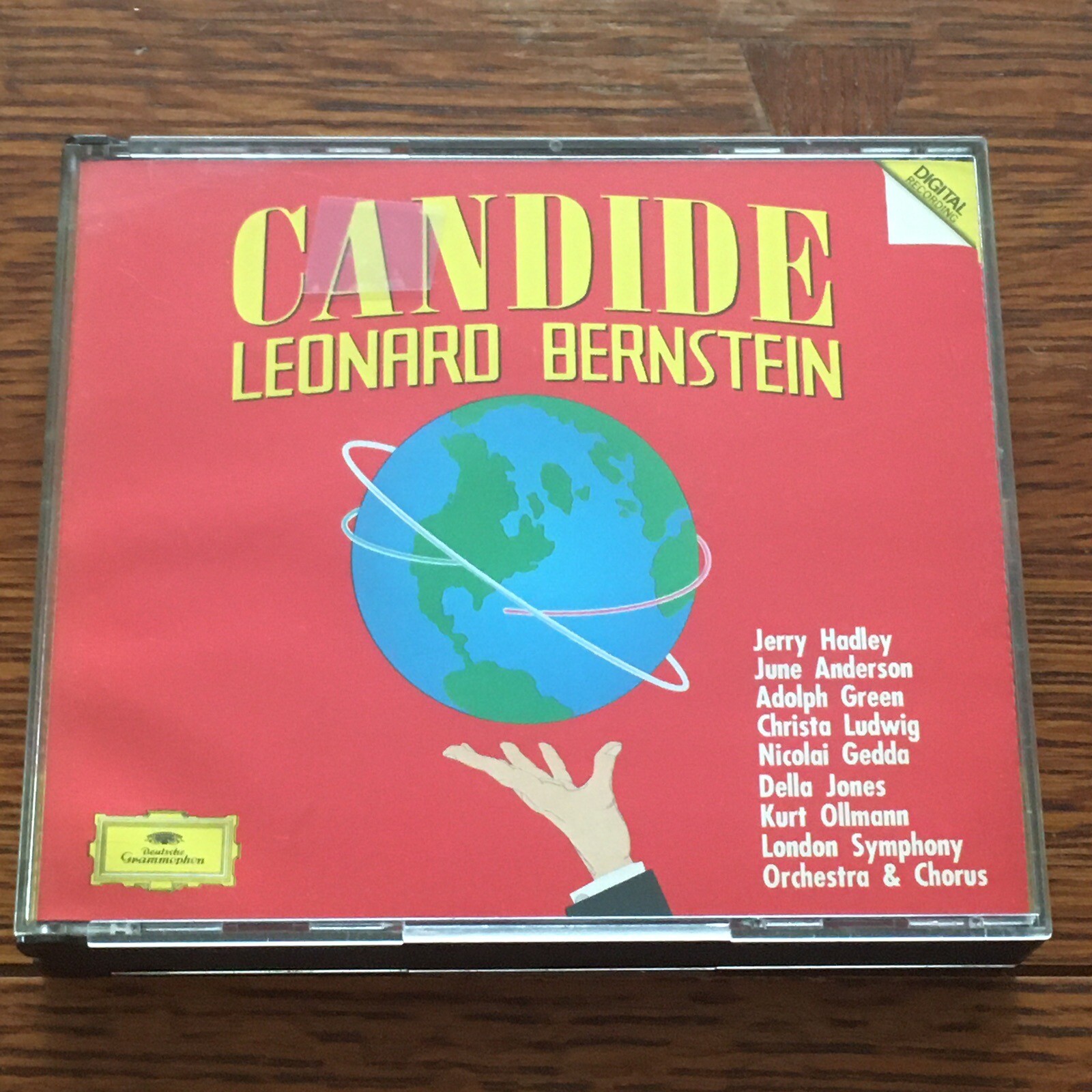 Leonard Bernstein Candide 2 CD set DG 1991 Hadley Anderson Green Ludwig ...