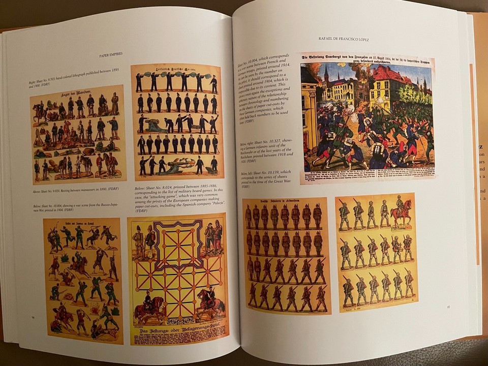 R. Lopez, Paper Empires. 100 Years of German Paper Soldiers (1845-1945 ...