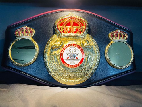 WBA World Boxing Association Championship Belt Leather Belt Custom Made ...
