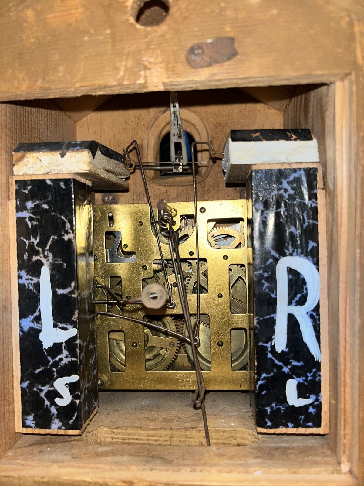 Vintage Hubert Herr Triberg Cuckoo Clock. Hand Made In Germany.. | eBay