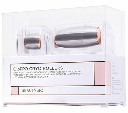 BeautyBio GloPRO Skin Icing Cryo Roller Duo Attachment Heads Eyes ...