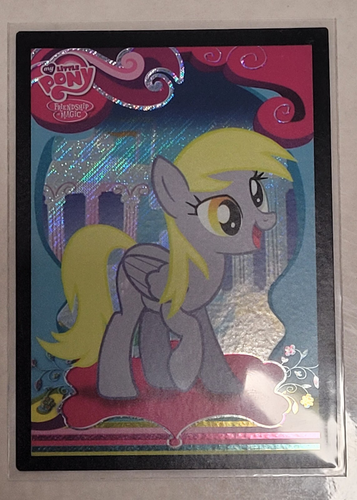 RARE My Little Pony Card Derpy Hooves Foil Holographic | eBay