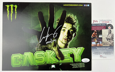 CASKEY signed Monster Energy Drink Promo Photo Rap Rapper Black Sheep ...