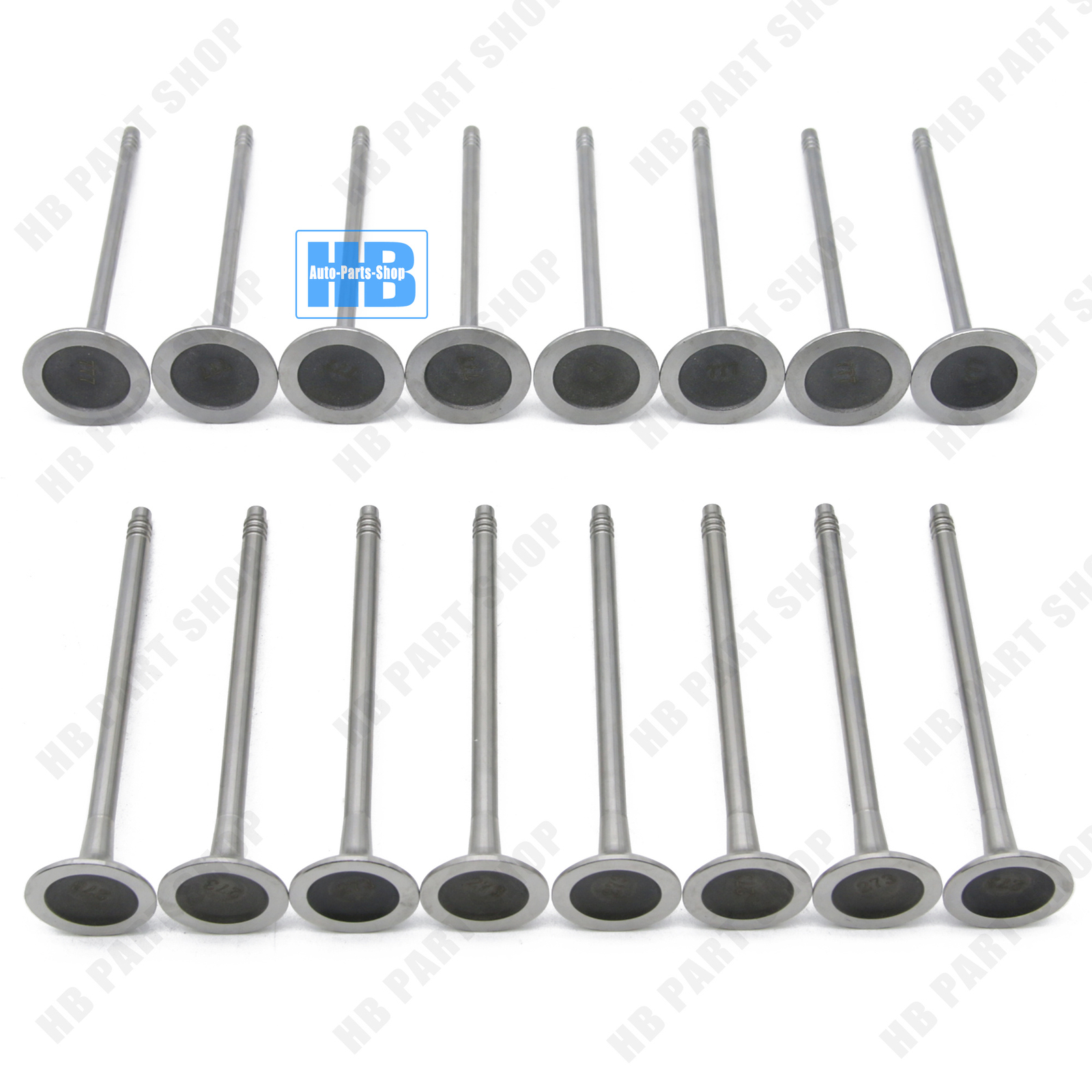 16pcs Intake Exhaust Valves For BMW 328i 520i X3 F10 F22 F30 E84 E89 ...