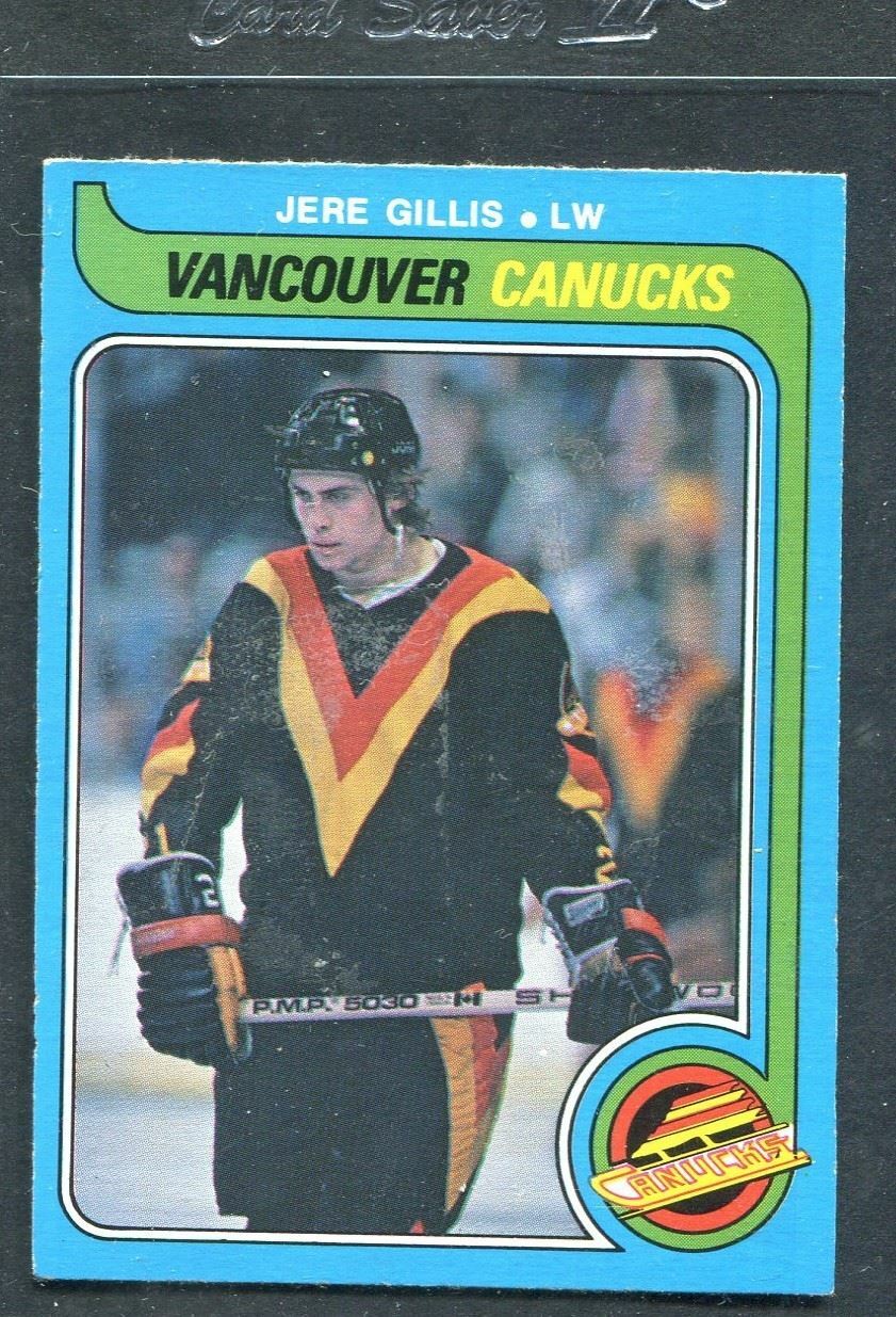 1979 JERE GILLIS OPC #322 O PEE CHEE CANUCKS NM #3020 | eBay