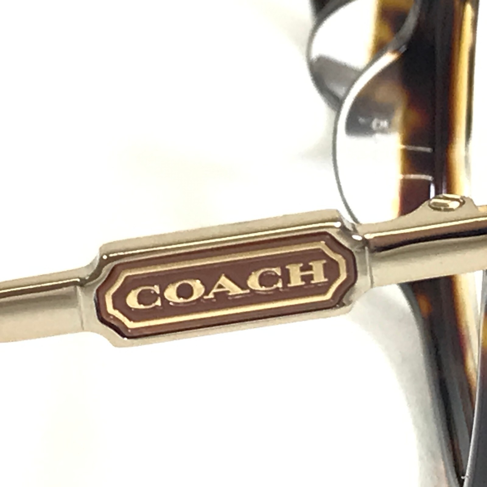 Coach Eyeglasses Frames HC 6163F 5120 Dark Tortoise Gold Asian Fit 54 ...