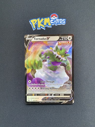 Pokémon TCG Tornadus V Chilling Reign 124/198 Holo Ultra Rare NM. | eBay