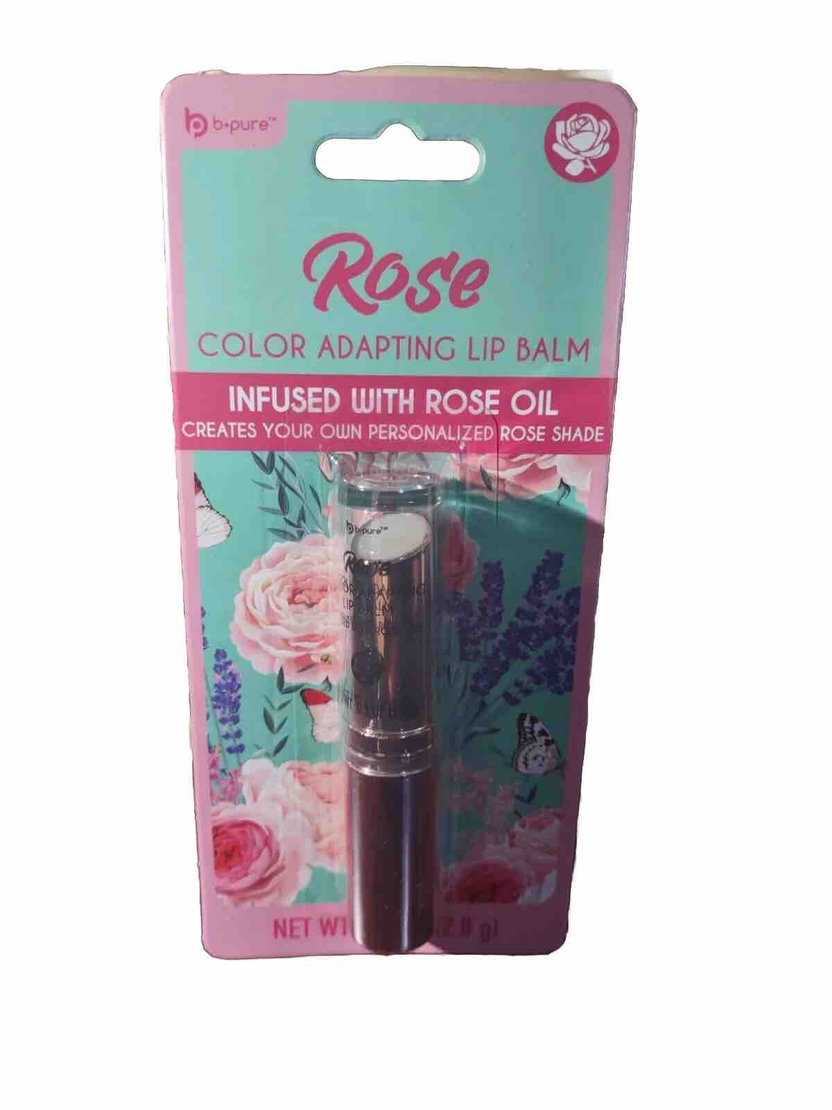Rose Color Adapting Lip Balm Infused With Rose Oil-Brand New-SHIPS N 24 ...