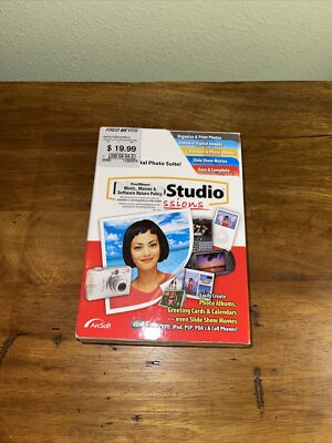 PhotoStudio Expressions Deluxe Version 3.0 Album Greetings Card Label ...