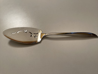 Vintage Mid Century ONEIDA Community Stainless TWIN STAR Pie Cake ...