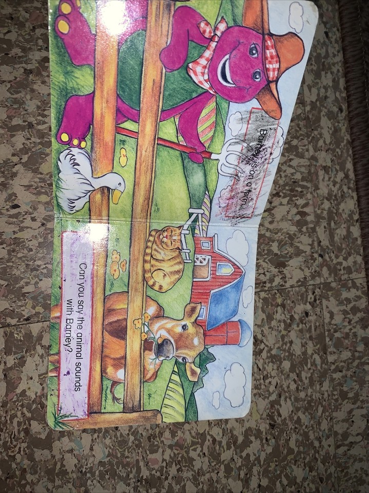 Barney's Farm Animals 9780782903706| eBay