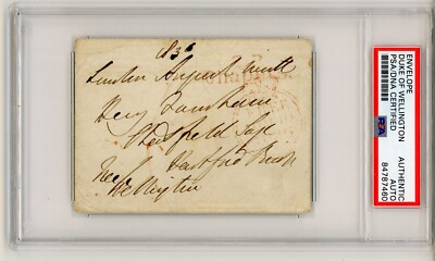 Duke of Wellington (Arthur Wellesley) ~ Signed Autographed Envelope ...