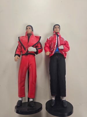 1984 LJN Toys MJJ Productions 2-Michael Jackson Figures | eBay