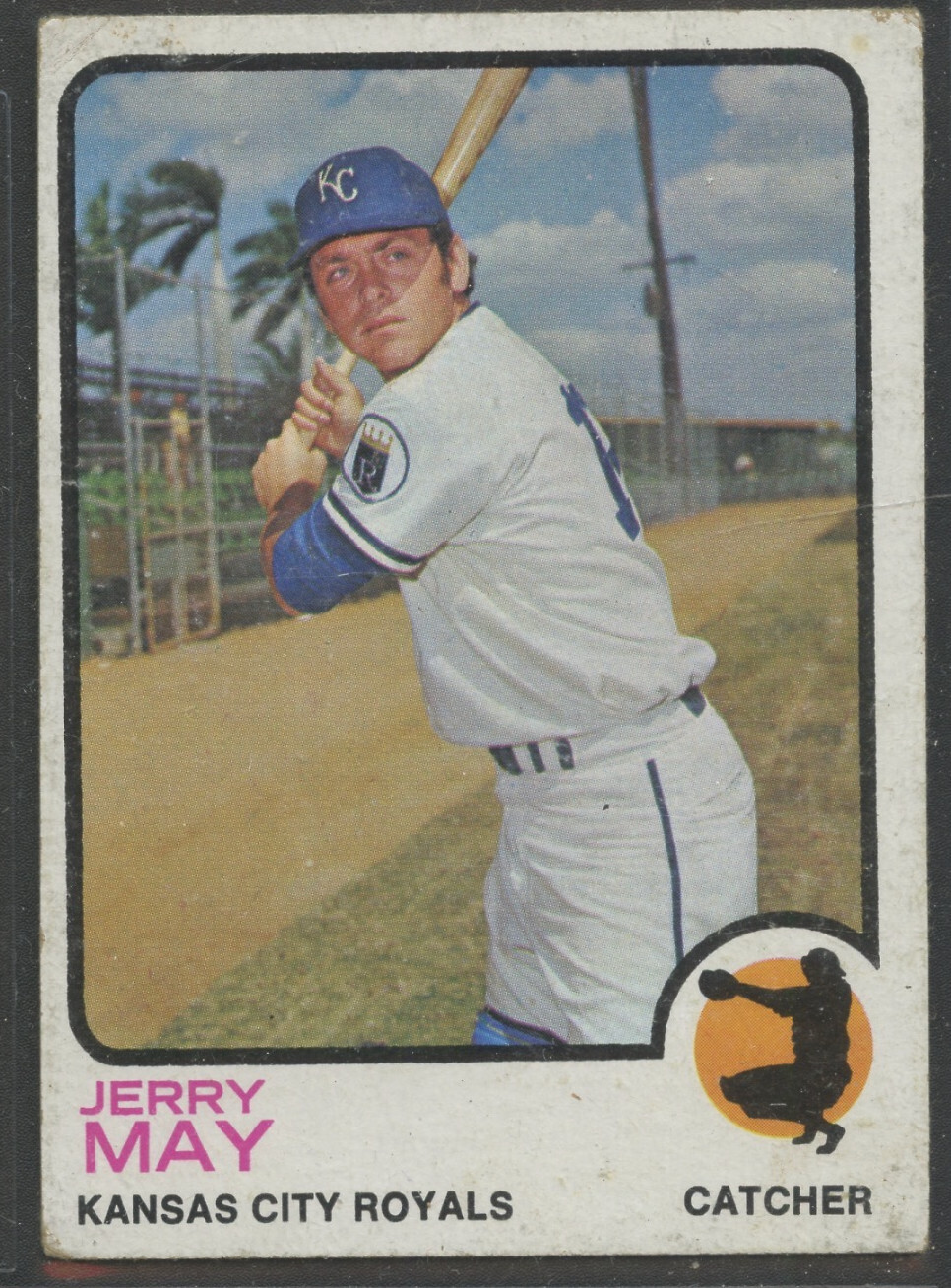 1973 Topps #558 Jerry May Kansas City Royals | eBay