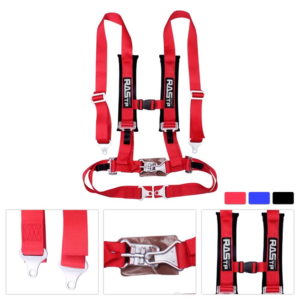 4 Point Safety Harness Set with Ultra Comfort Heavy Duty Shoulder Pads,(pack Of | eBay