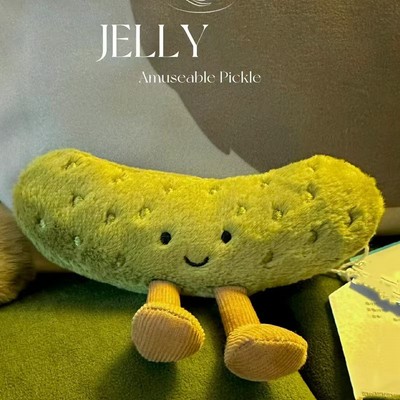 Funny Pickle Plush Toy - Realistic Cucumber Stuffed Animal Kids Gift | eBay