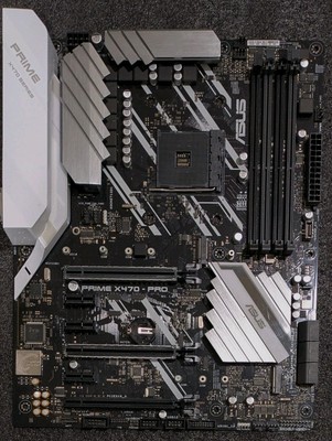 ASUS PRIME X470-PRO Socket AM4 AMD X470 Motherboard Only DDR4 USB3.1 ...