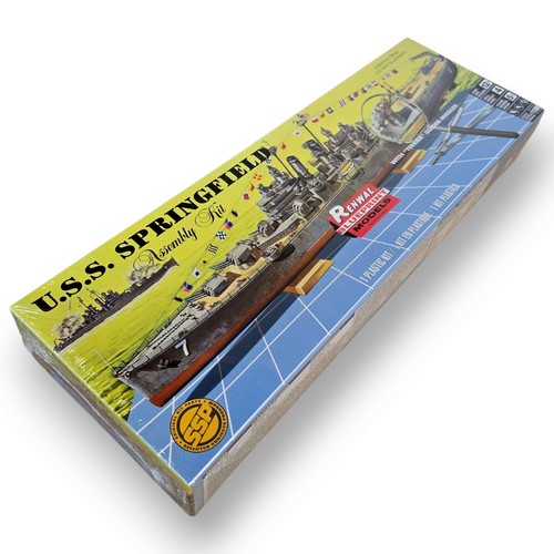 Renwal Blueprint Models, USS Springfield 1:500 Scale Kit #85-0602 ☆New ...