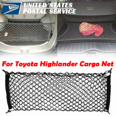 Rear Trunk Envelope Style Cargo Net for Toyota Highlander 2014-2020 ...