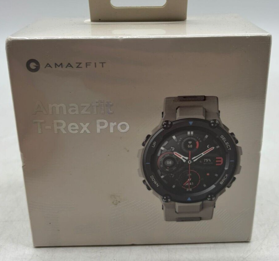 Amazfit A2013 T-Rex Pro Smartwatch Desert Gray - BRAND NEW | eBay