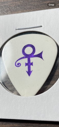 Prince Guitar Pick Purple On White | eBay