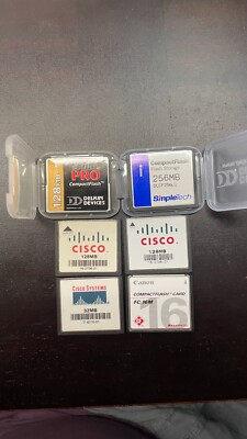 Set of 6 compact flash | eBay