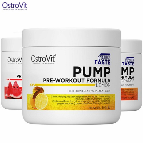 OstroVit PUMP Pre-Workout Powder 300g - Workout Support - Muscle Pump ...