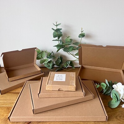 Royal Mail C7 C6 C5 C4 Large Letter PIP Box Postal Boxes Flat Card Mini ...