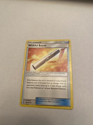POKEMON Trading Card trainer Wishful Baton 128/147 | eBay