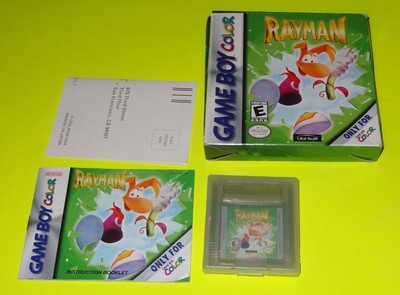 Rayman (Nintendo GameBoy Color, 2000) - CIB 8888120056 | eBay