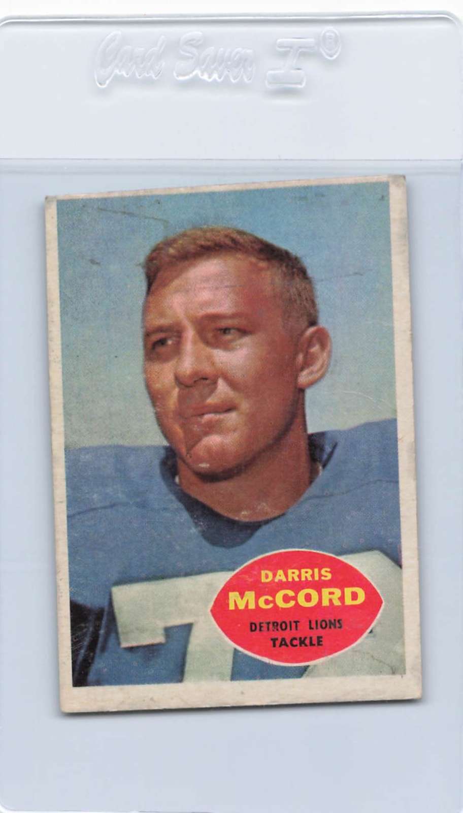 1960 Topps #45 Darris McCord Lions VG/EX *DA-A299 | eBay