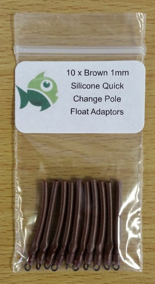 XSmall 1mm Silicone Quick Change Pole Float Adaptors | eBay UK