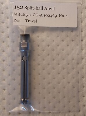 152 Mitutoyo Bore gauge-Split ball anvil No. 1 CG-A 102469 6.5-7mm .28 ...
