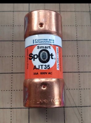 MERSEN FERRAZ SHAWMUT TIME-DELAY FUSE CLASS J 600VAC 35A AJT35 LIKE ...