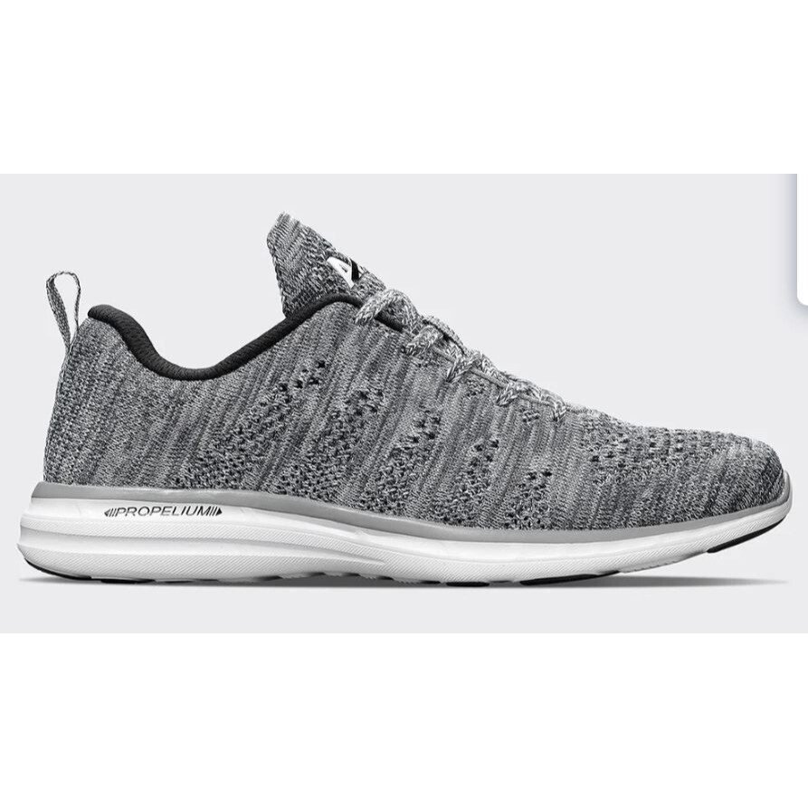 APL Techloom Pro Trainer Sneakers Heather Grey Black White Womens 36.5 ...