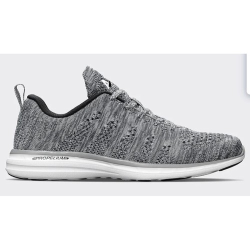 APL Techloom Pro Trainer Sneakers Heather Grey Black White Womens 36.5 ...