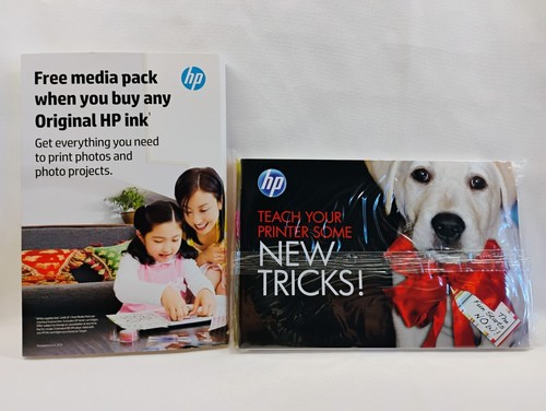 HP Photo Card Pack 10 Sheets Advanced Photo 5x7 Paper w/ 10 Envelopes ...