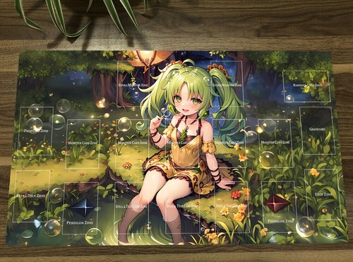 WVICM Duel Playmat Traptrix Sera TCG CCG Table Play Pad Trading Card Game Mat | eBay