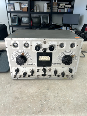 Rider Chanalyst 162C RCA - 6E5 Eye Tubes Vintage Audio Radio Test ...