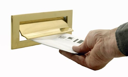 Polished Brass Victorian Style Gravity Letter Plate Letter Flap | eBay