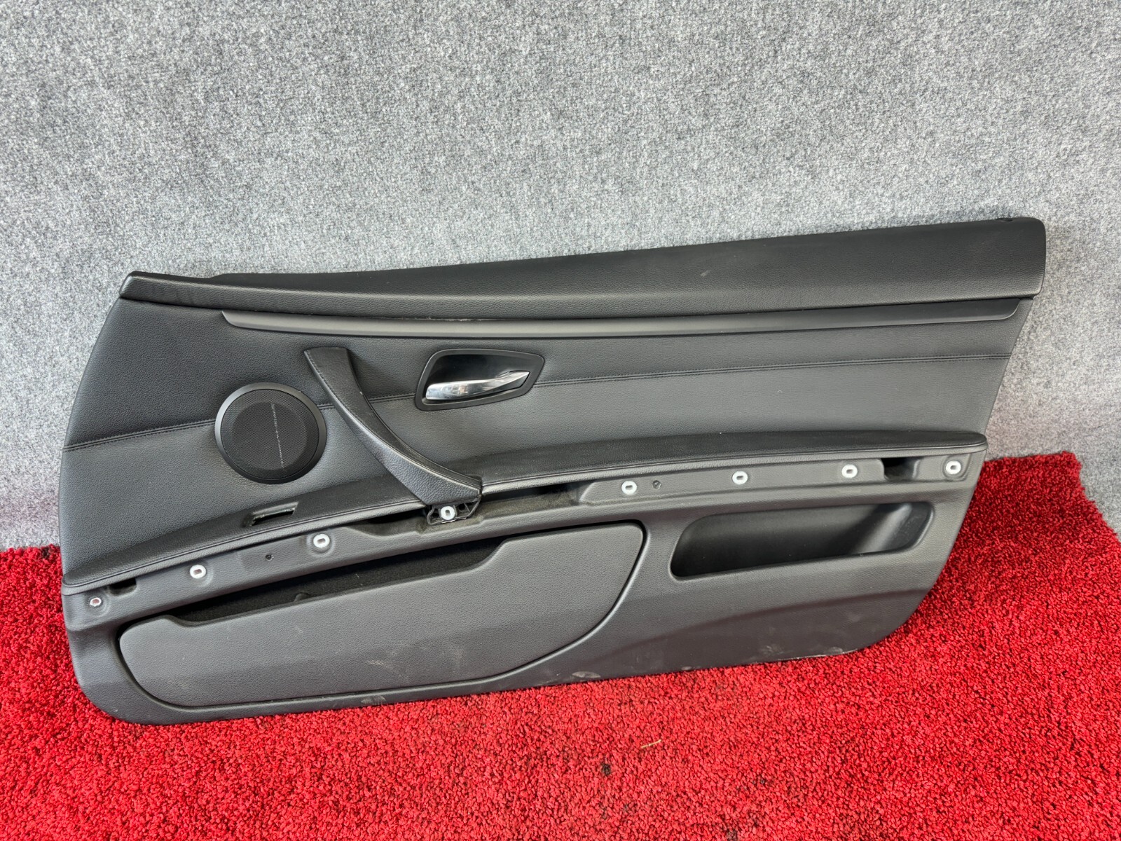 BMW 2007-2013 E92 E93 FRONT RIGHT PASSENGER SIDE DOOR PANEL CARD BLACK ...