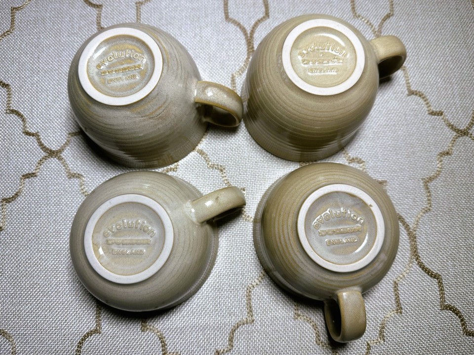 UPSCALE DUDSON EVOLUTION VITRIFIED RESTAURANT ENGLAND SAND, TAN 17 PC ...