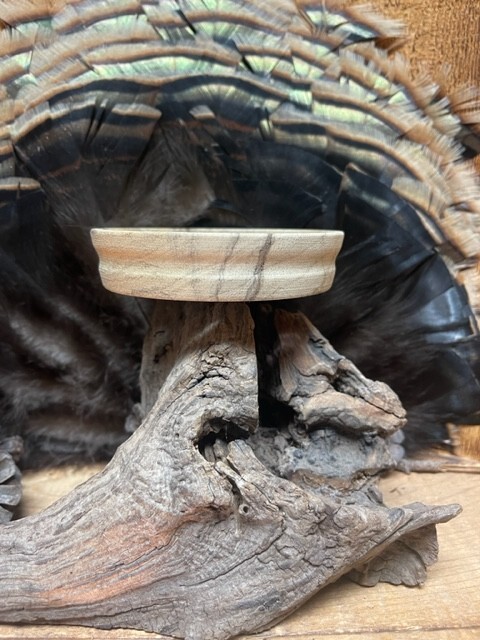 1-Easy Grip Black Limba Turkey Call Pot Call Kit Copper over Glass W ...