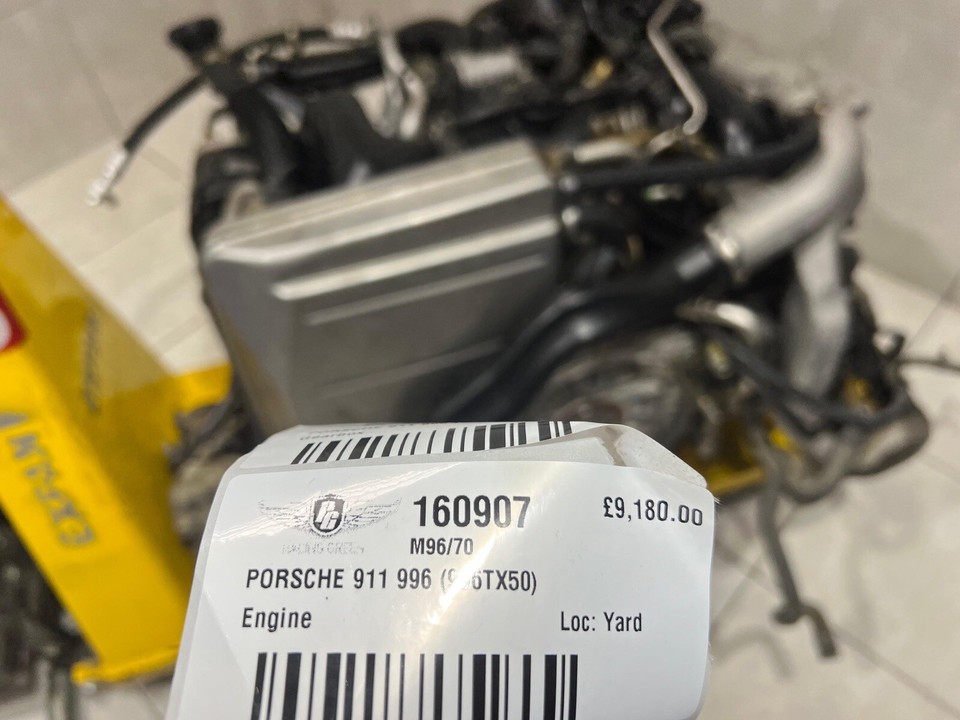 8600MLS Porsche 996 M96/70 GT2 X50 POWER KIT OEM M96.70 2004 COMPLETE ...