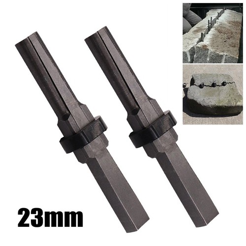 Brand New Rock Stone Splitter Quarry Tools 2 Set Chromium Vanadium ...